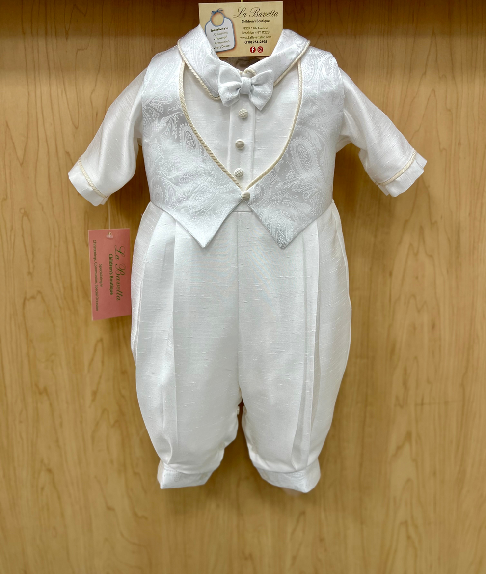Piccolo Bacio Mark christening/Baptism suit – labavettainc