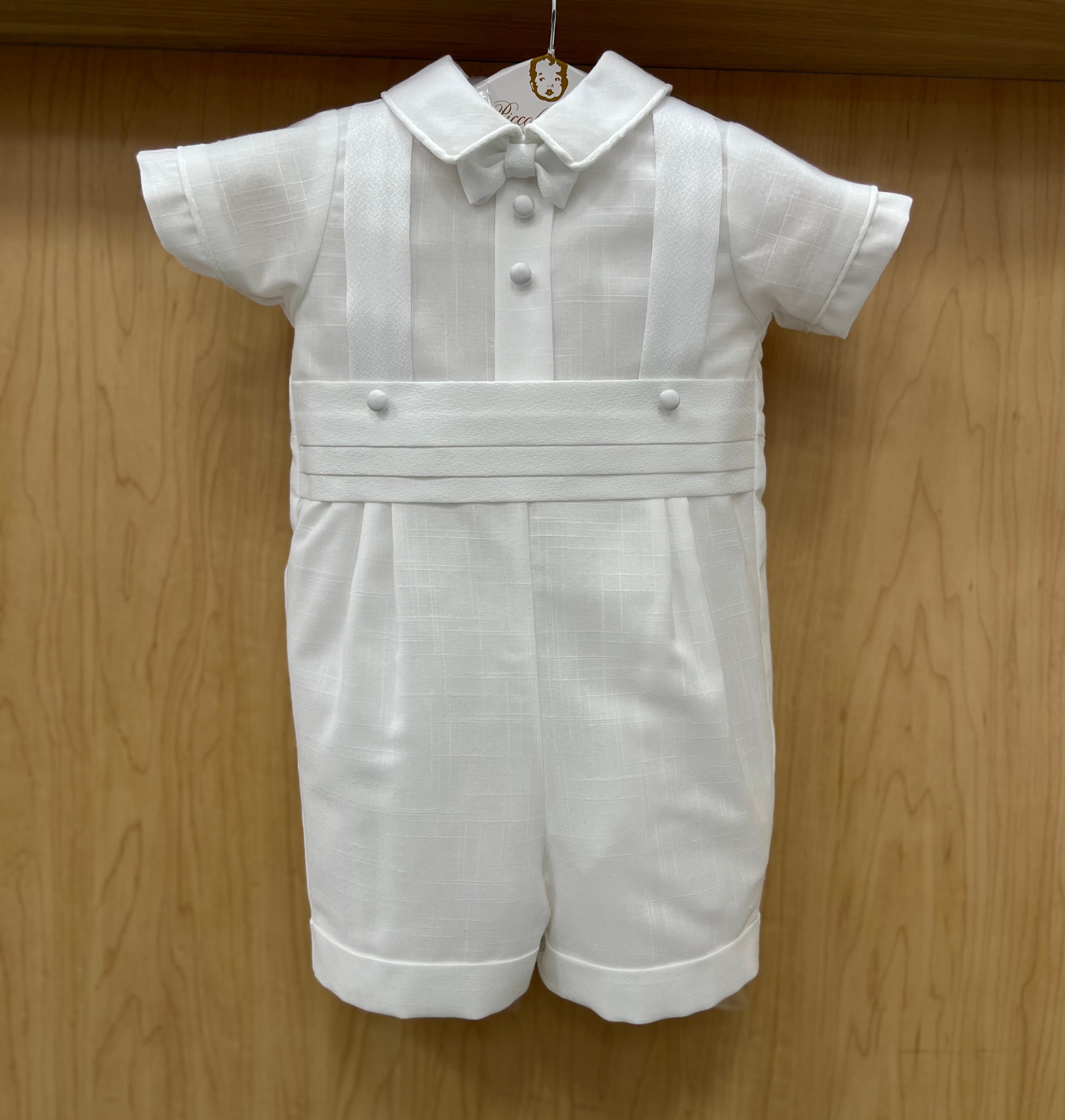 Piccolo Bacio Christening Renzo Shorts Cotton by la Bavetta – labavettainc